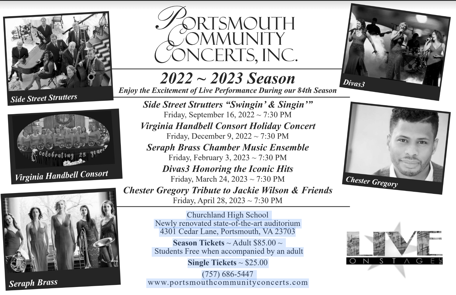 Portsmouth Community Concerts - Virginia Handbell Consort Holiday ...