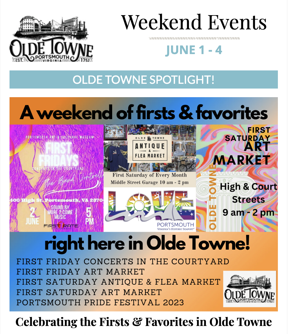 Olde Town News and Additional Events List - Olde Towne Portsmouth, VA