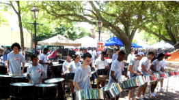 The Rhythm Project Steel Pan Ensemble at the Portsmouth Art & Cultural ...
